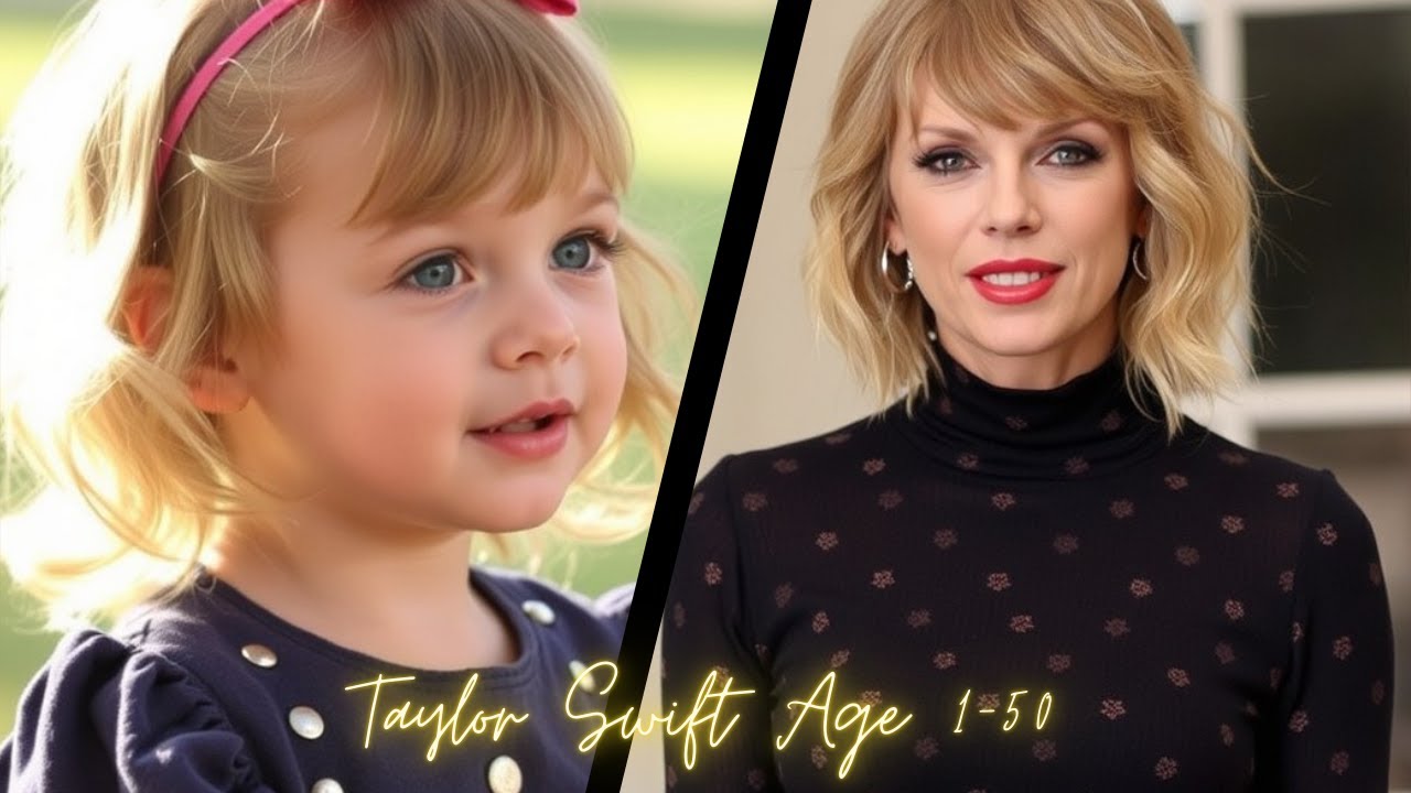 Taylor Swift Age 1 - 50 Generated By AI - YouTube