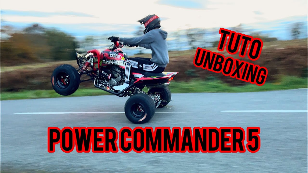 TUTO INSTALLATION POWER COMMANDER 5 LTR 450 - YouTube