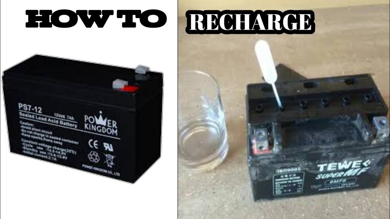 how to recharge lead asid battery| recharge a 12v sealed lead-acid ...