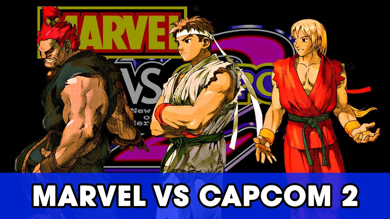 Modo Arcade con Ryu/Ken/Akuma | Marvel vs. Capcom 2 - YouTube