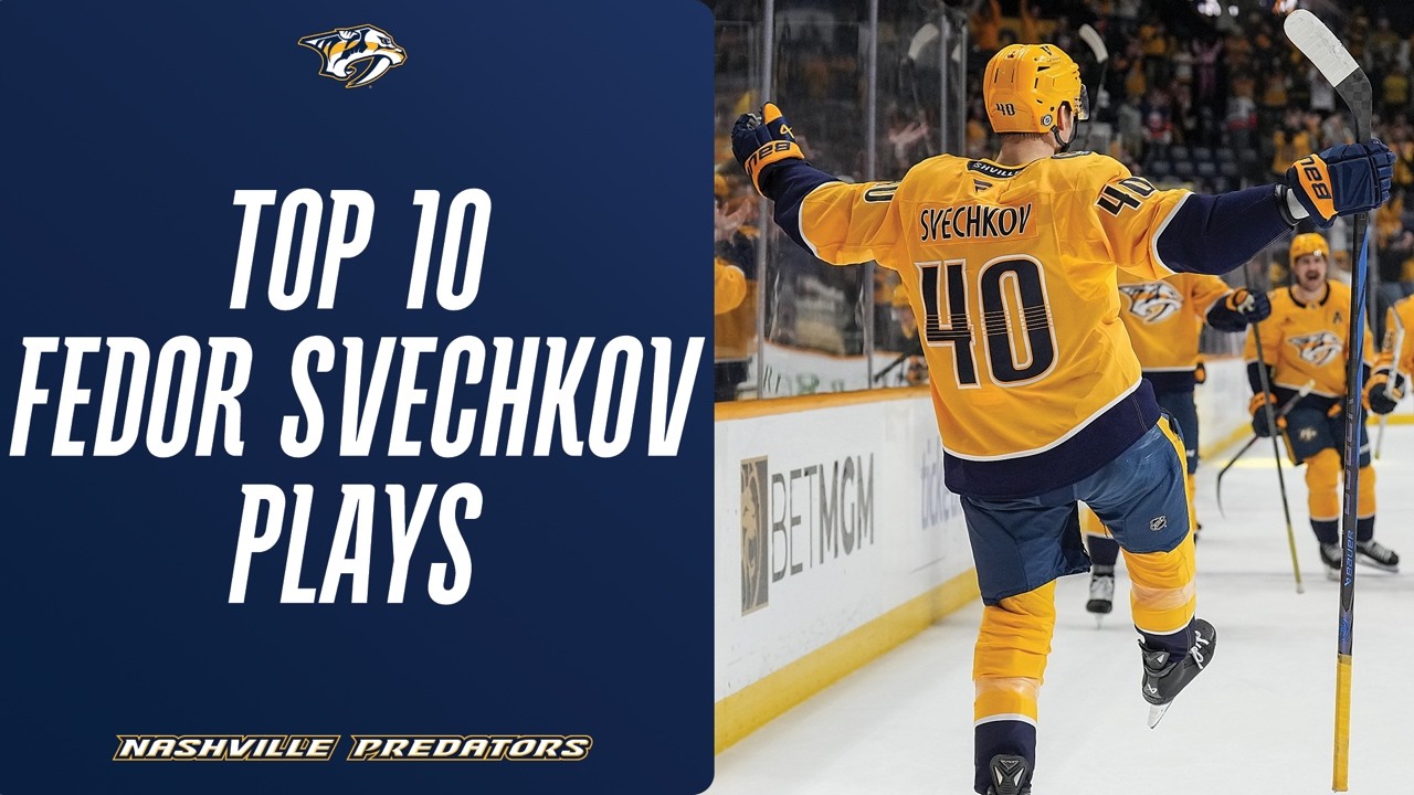 THE ROOKIE: Counting Down Fedor Svechkov's Best Plays From His Rookie ...