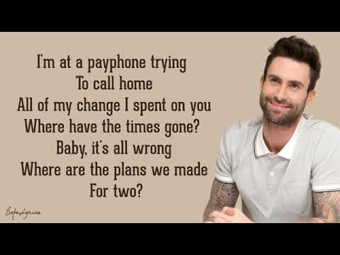 PAYPHONE [LYRICS] (Marron 5)