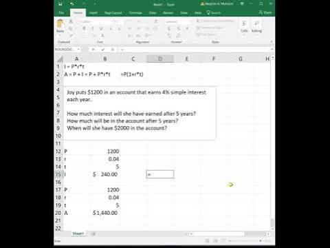 Simple Interest - YouTube