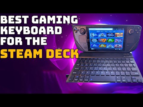 Game Anywhere! The Perfect Travel Keyboard for Steam Deck - YouTube