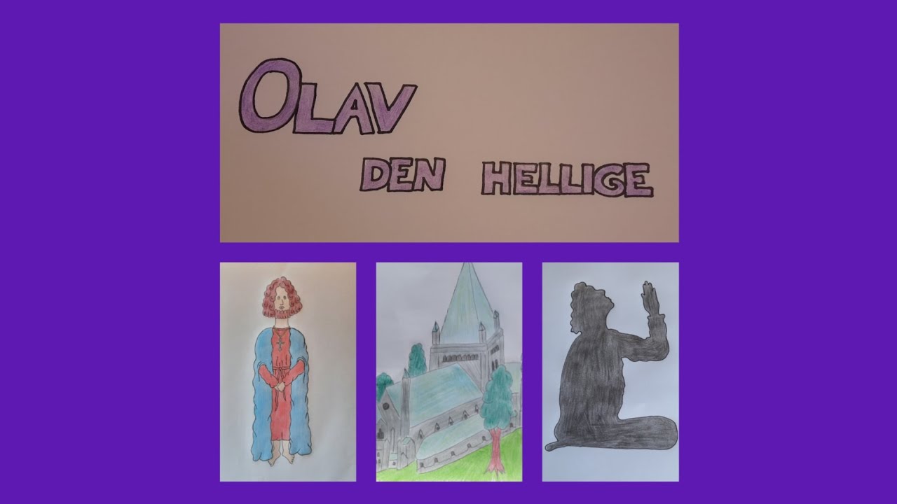 7. Olav den Hellige. Sankt Olav. Helgen kongen. Olav Haraldson. (Norsk ...