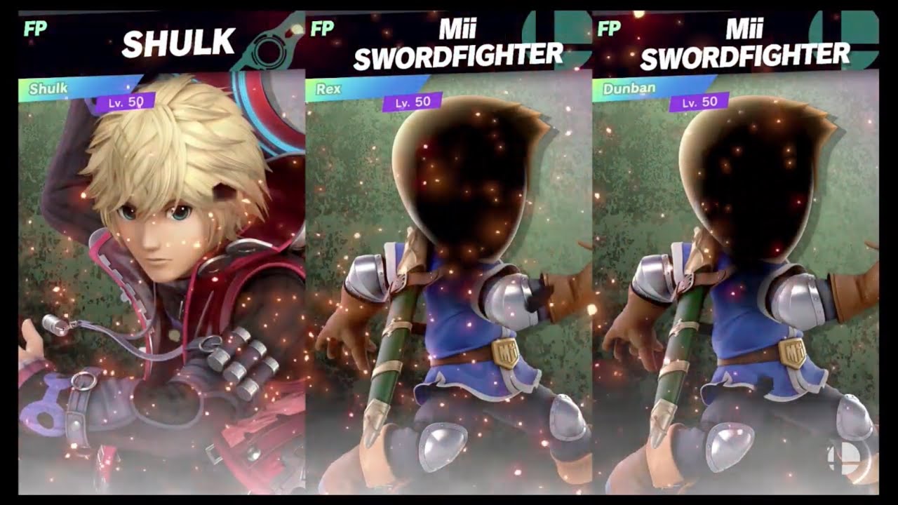 Super Smash Bros Ultimate Amiibo Fights – Request #12413 Shulk vs Rex ...