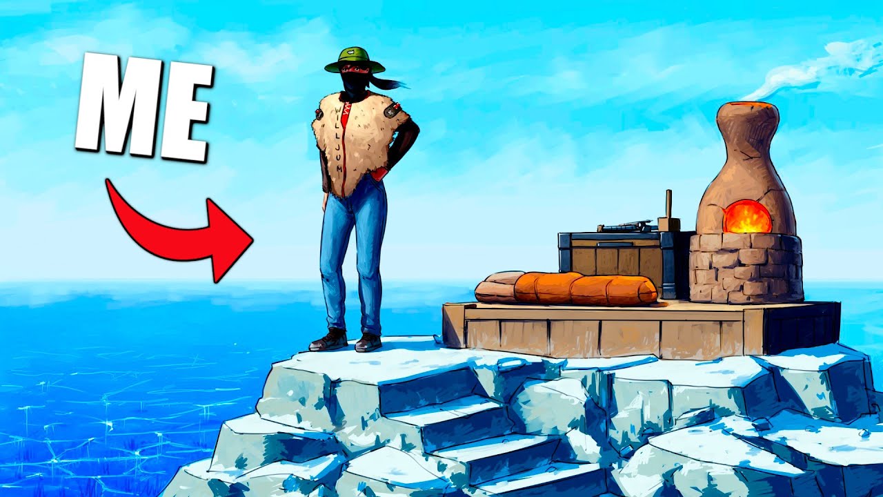 i Lived in the RAREST place in Rust for 7 Days... - YouTube