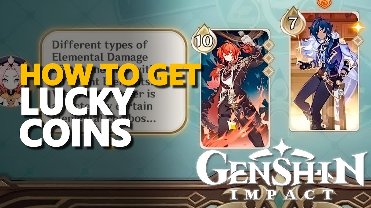 Obtain Lucky Coins Genshin Impact - YouTube