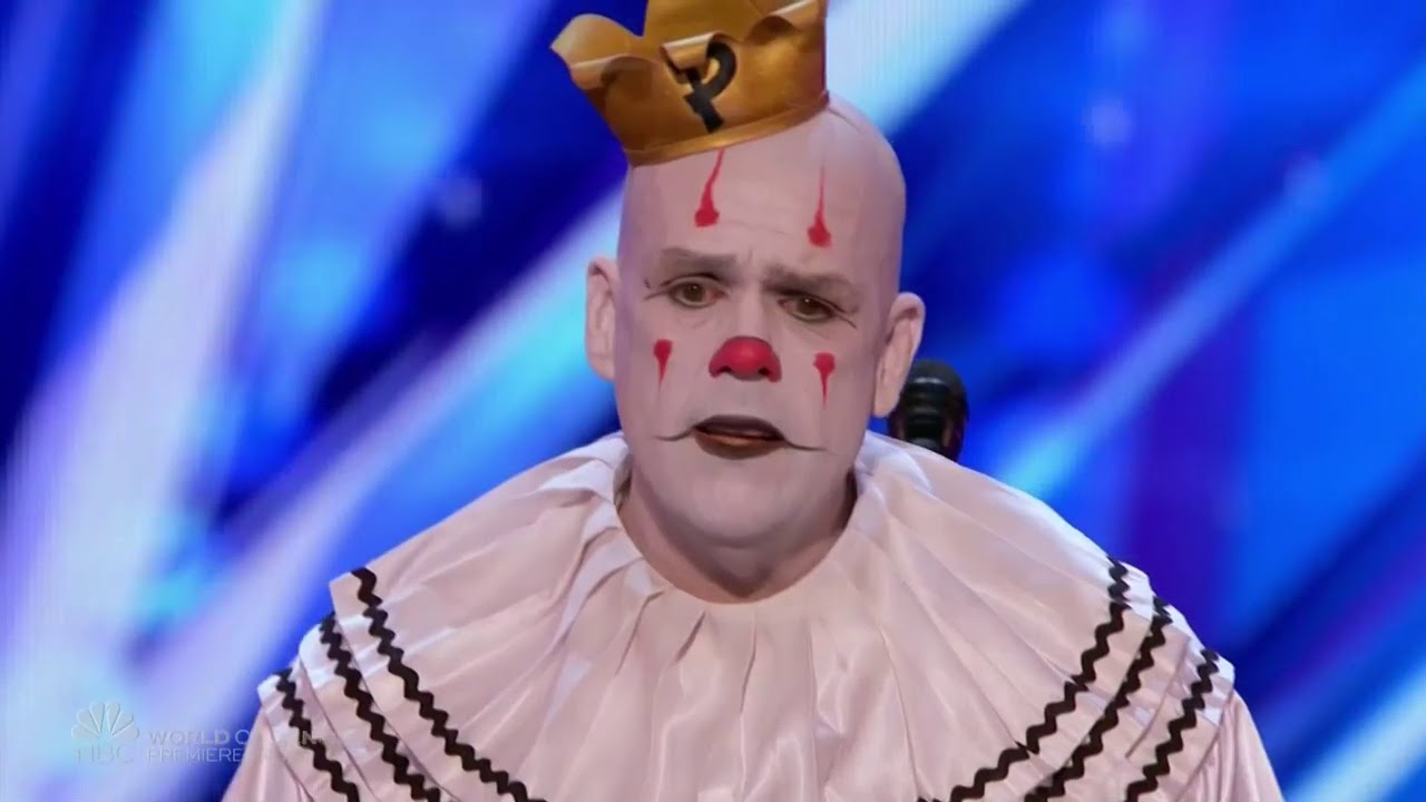 Sad Shy Clown With His Mind Blowing Version of Sia's Chandelier | Week ...