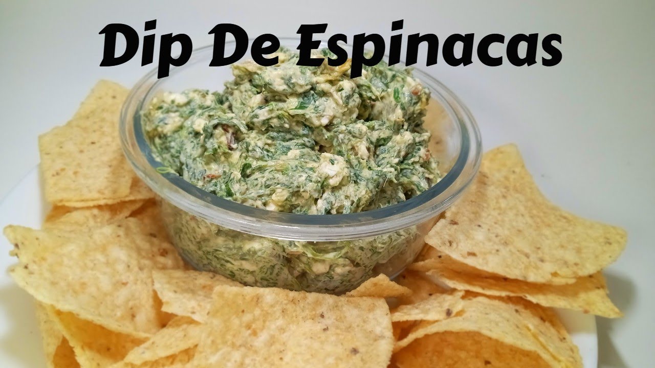 Dip de Espinacas y Queso Crema - YouTube