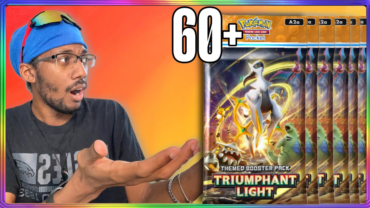 I Opened Over 60 Packs of Triumphant Light - YouTube