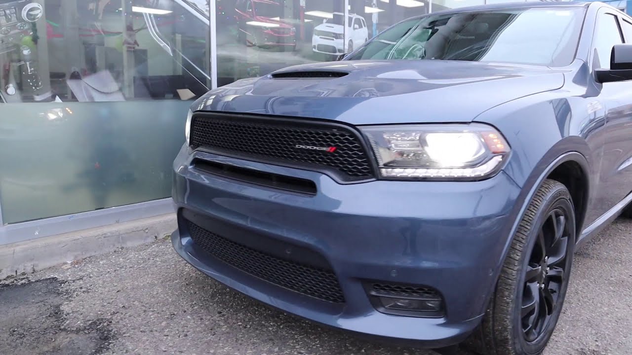 2019 Dodge Durango R/T Reactor Blue Pearlcoat - YouTube