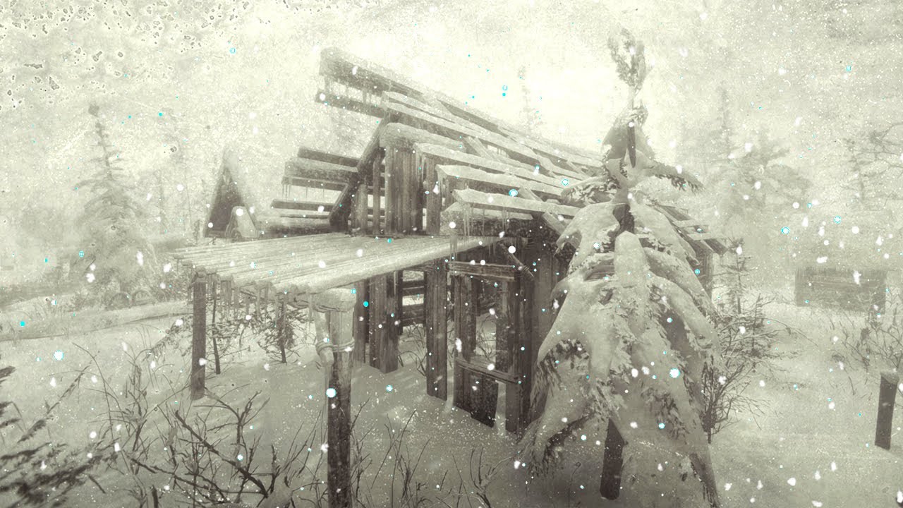 STRONG BLIZZARD with HEAVY SNOWFALL at Night. Winter Blizzard & Icy ...