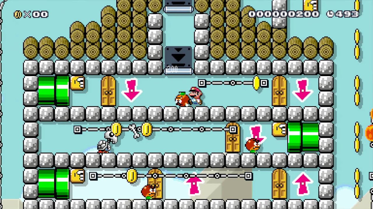 Super Mario Maker: mystman12's Hotel Mario - YouTube