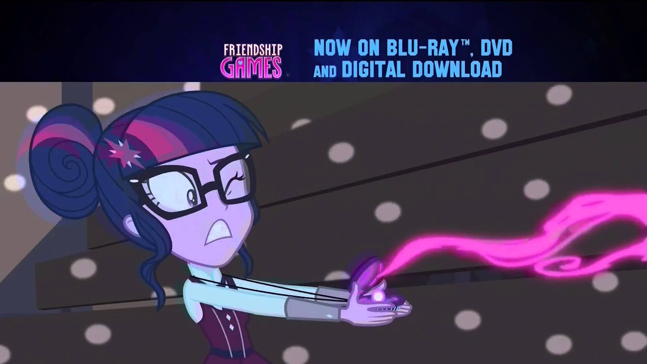 My Little Pony Equestria Girls: Friendship Games BD/DVD Commercial ...