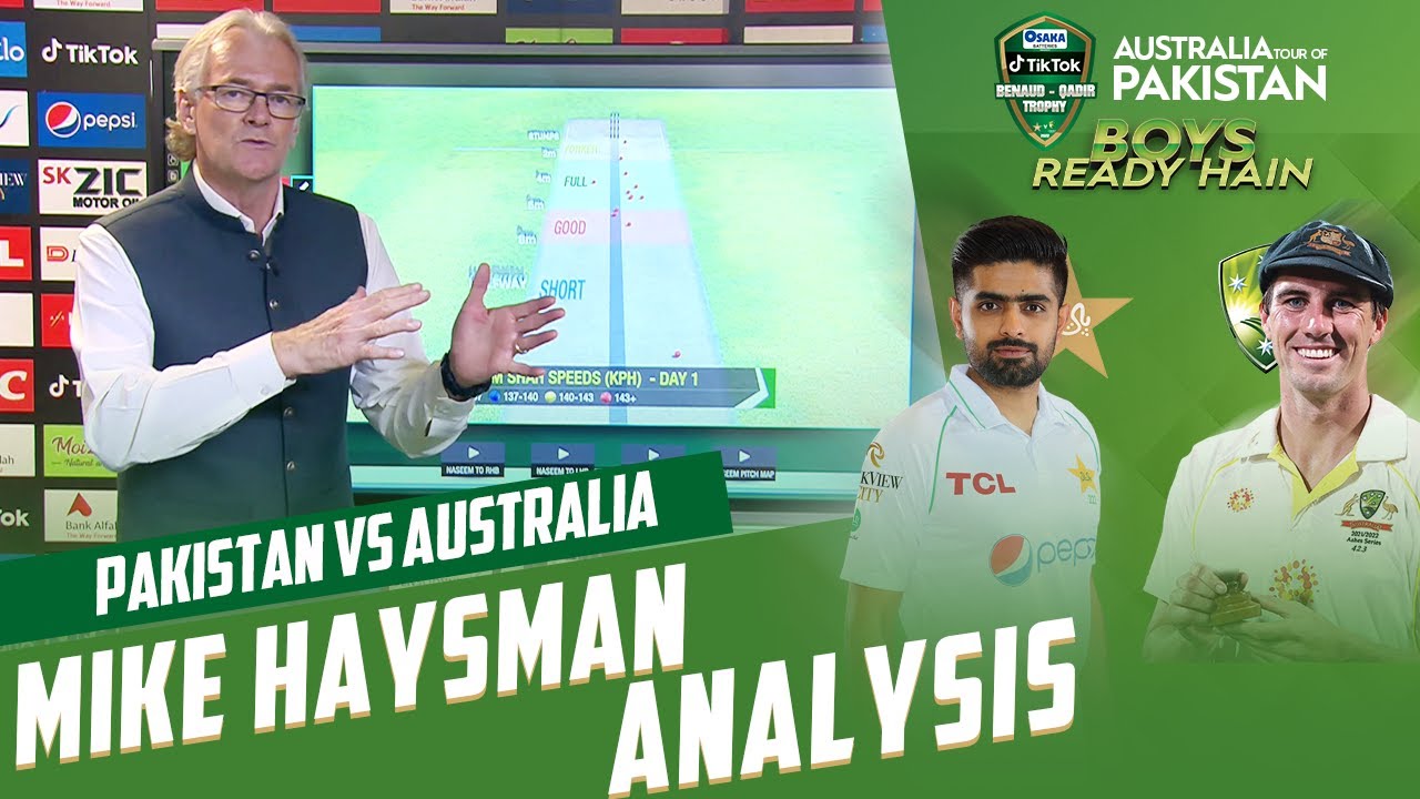 Mike Haysman's Analysis on Pakistan vs Australia 3rd Test Day 2 | PCB ...