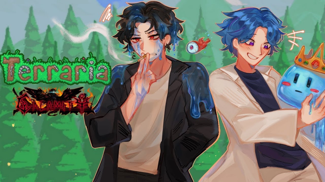 Terraria calamity infernum mod, полное прохождение за разбойника ...