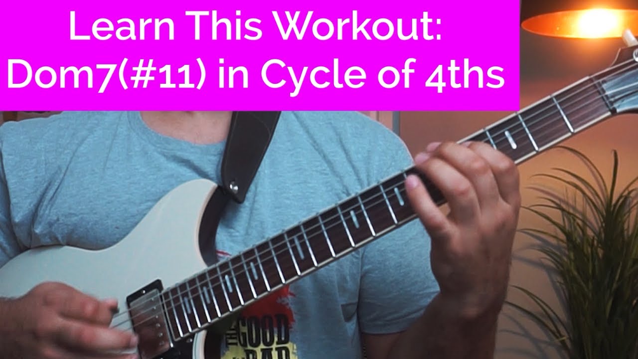 Workouts - Dom7#11 Arpeggio in Cycle of 4ths - YouTube