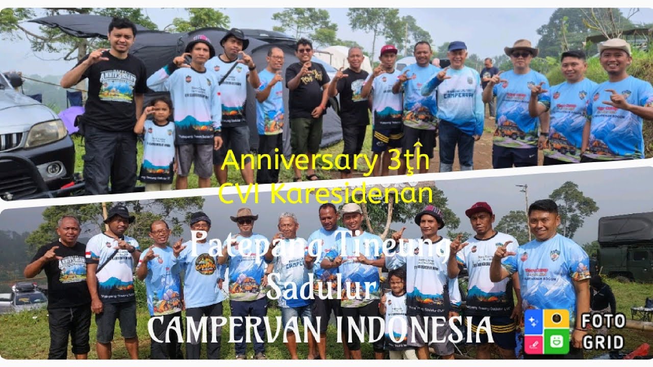 Anniversary CVI Karesidenan Bogor di Tiara Campground 15-17 Nov 2024 ...