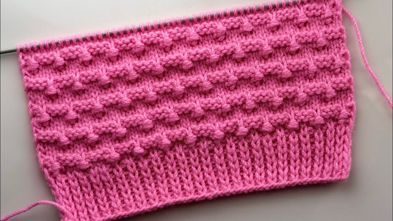 Knitting Stitch Pattern For Gents Sweater/Ladies Cardigan #knitting # ...