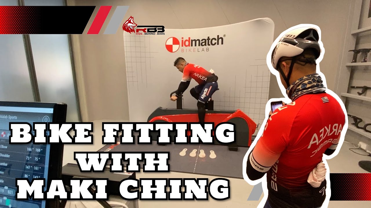 BIKE FITTING WITH MAKI CHING AT IDMATCH BIKELAB | ATHLA-LAB - YouTube