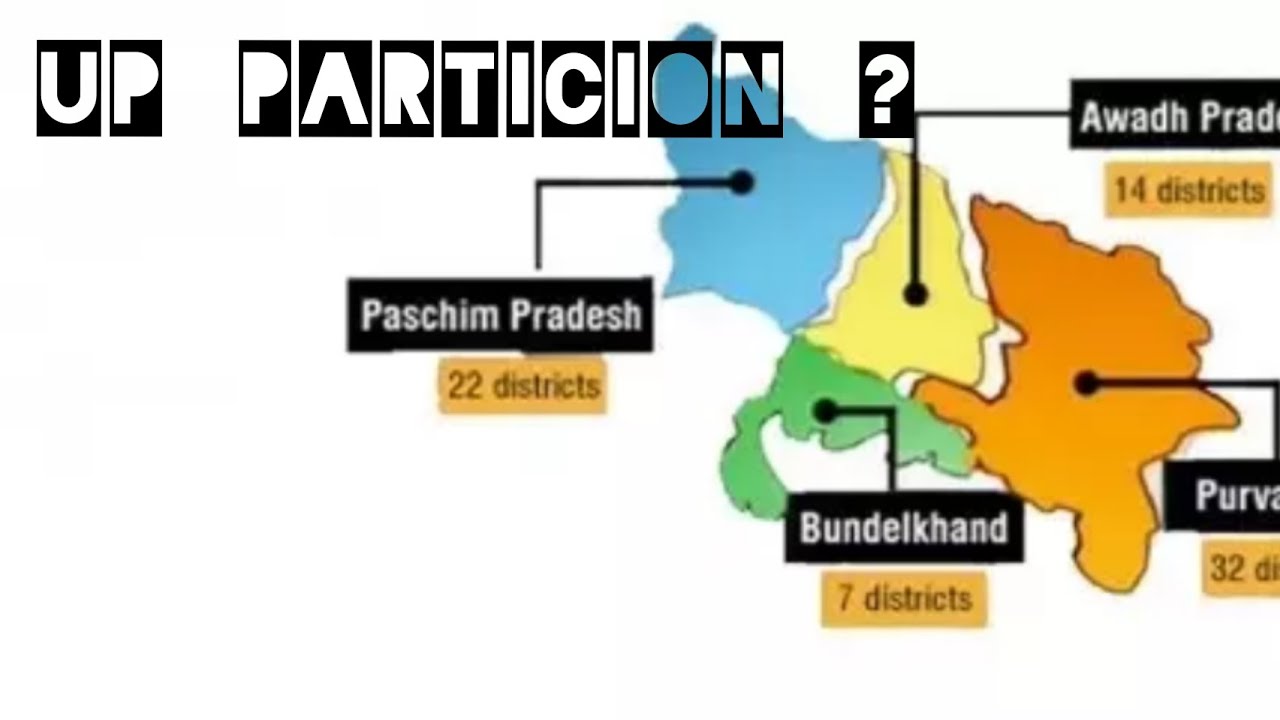 why should up divided into 4 states ? #uttarpradesh #dividend #economy ...
