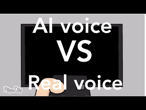 AI voice vs Real voice comparison - YouTube