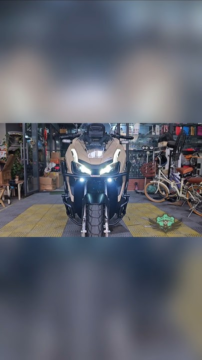 #ADV160 độ đèn trợ sáng nhỏ gọn chống chói: KENZO Z20 V3 ||LED PHƯỢT Garage - YouTube