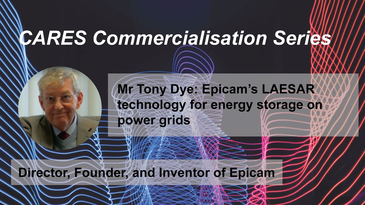 Epicam's LAESAR technology for energy storage on power grids - YouTube