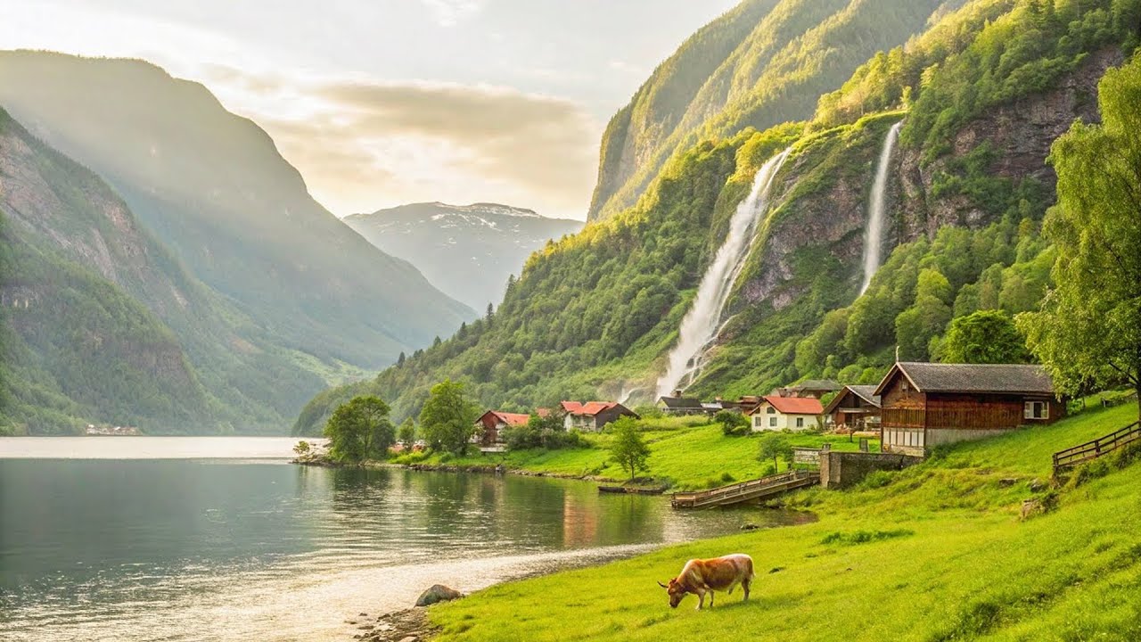 Switzerland Countryside - Relaxing walk in the most beautiful Swiss ...