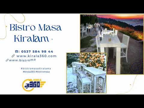 Bistro Masa Kiralama kirala360