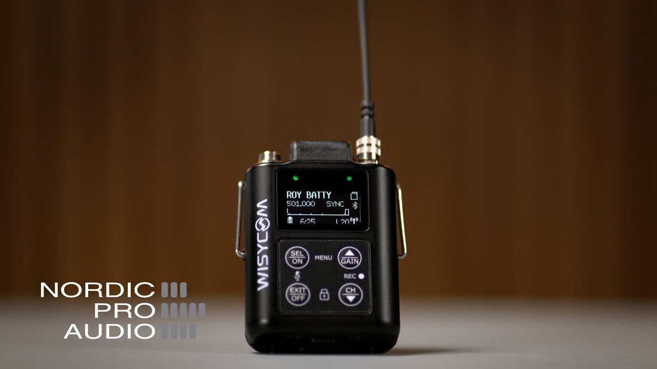 Nordic Pro Audio - Wisycom MTP61 - YouTube