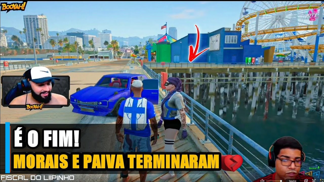 REAÇÃO DO LIIPINHO AO VER O MORAIS E A PAIVA TERMINANDO! - [GTA RP ...