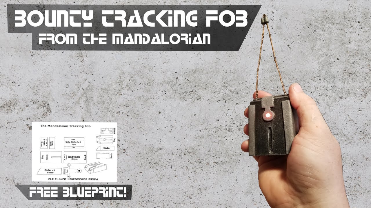 Bounty Tracking Fob from the Mandalorian - YouTube