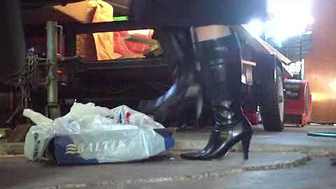 Boot Crush Trample - YouTube