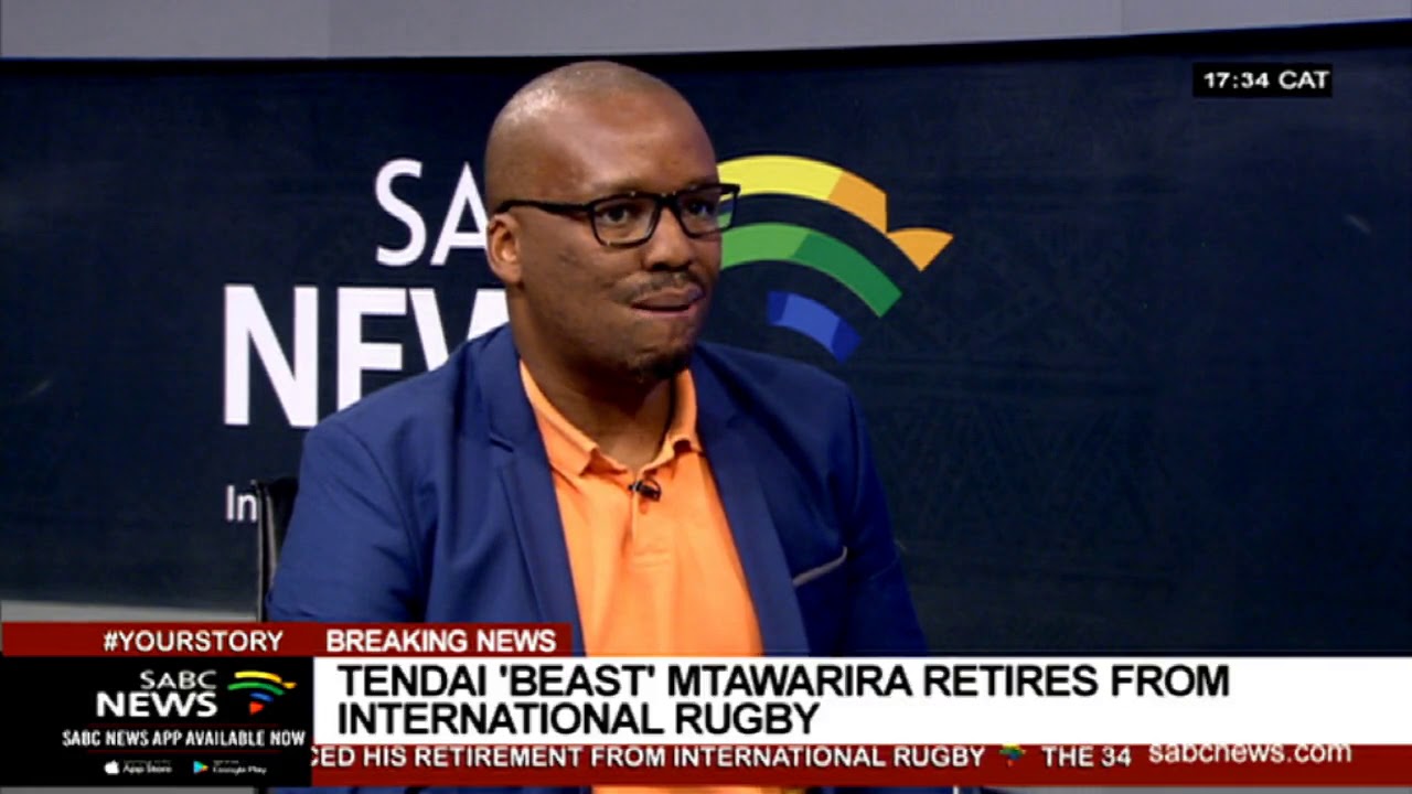 Tendai 'Beast' Mtawarira retires from international rugby - YouTube