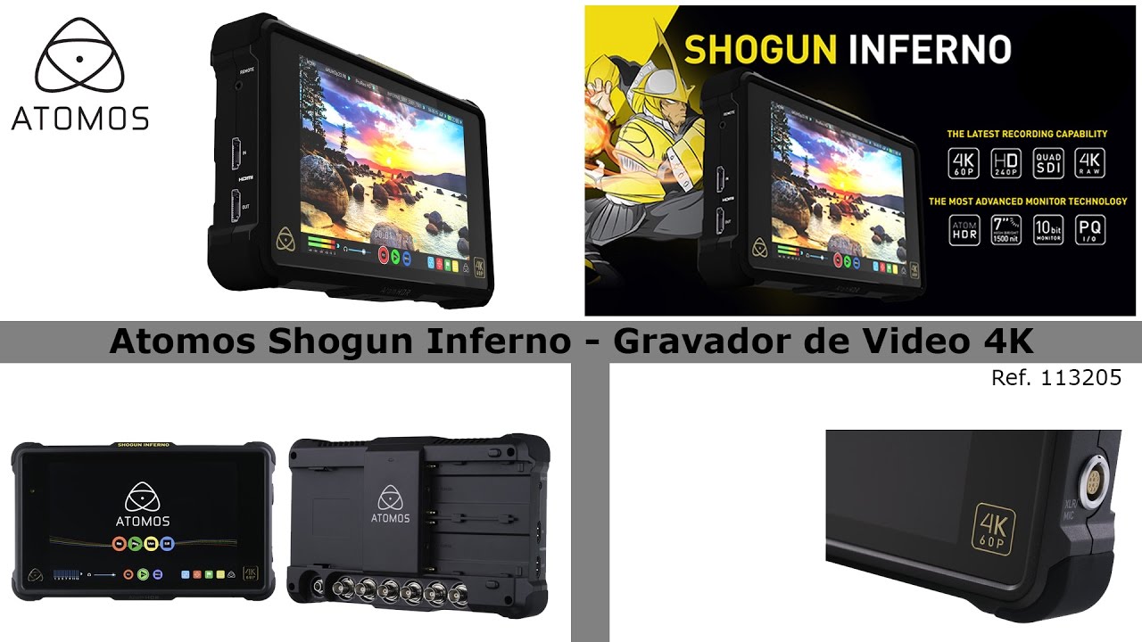 ATOMOS SHOGUN INFERNO UNBOXING - YouTube