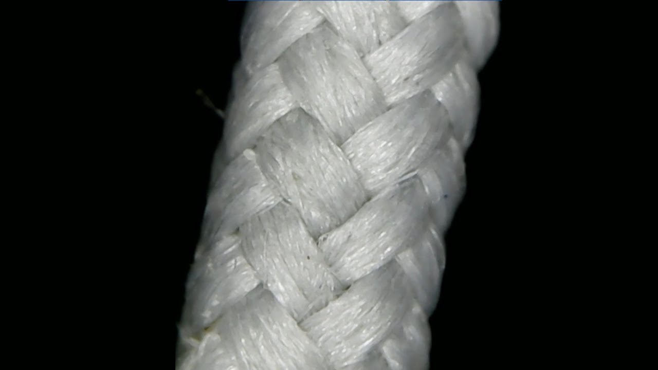 This Is Thread Zoomed 500 Times?! (With A Microscope) - YouTube