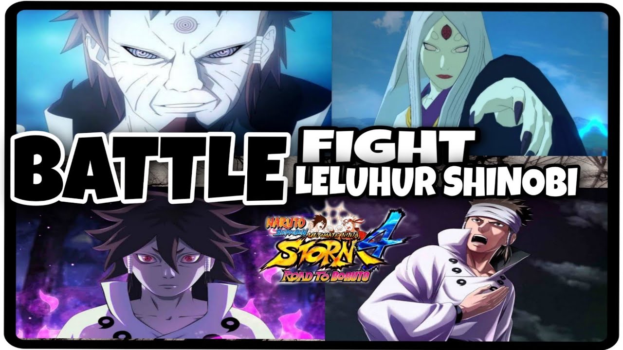 Hagoromo Vs Kaguya And Indra Otsutsuki Vs Ashura Otsutsuki Naruto Storm 4 Youtube