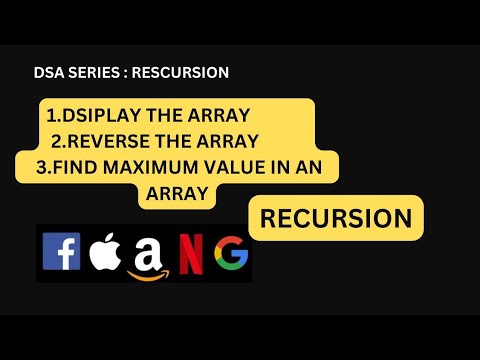 Array with Recursion - YouTube