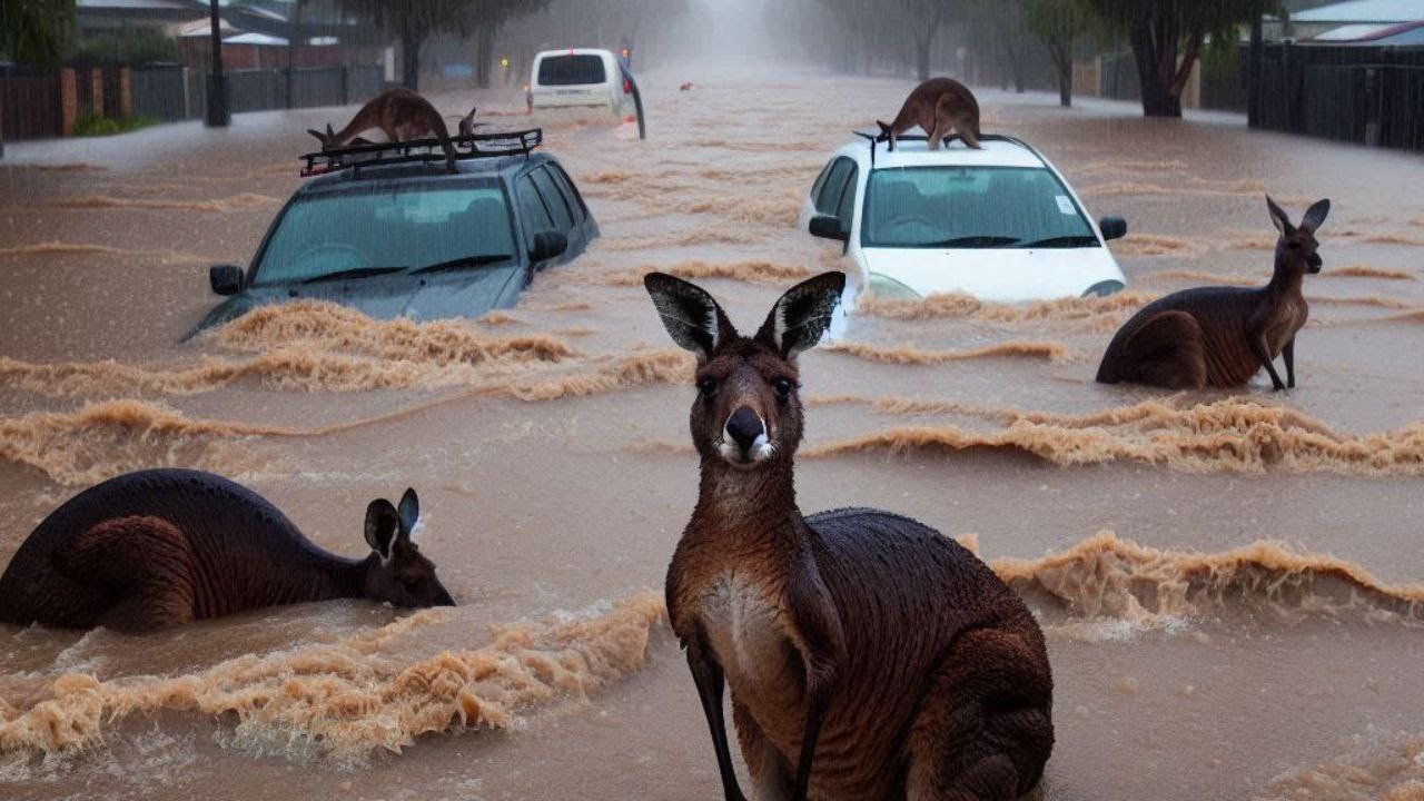 Cry of a Drowning Australia! Horrible Flooding in New South Wales - YouTube