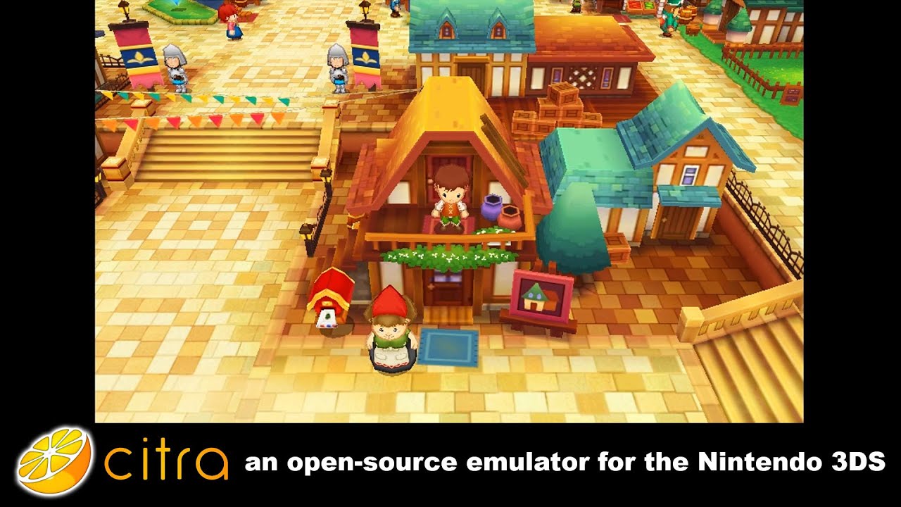 Citra 3DS Emulator - Fantasy Life Ingame! scaled resolution + audio ...