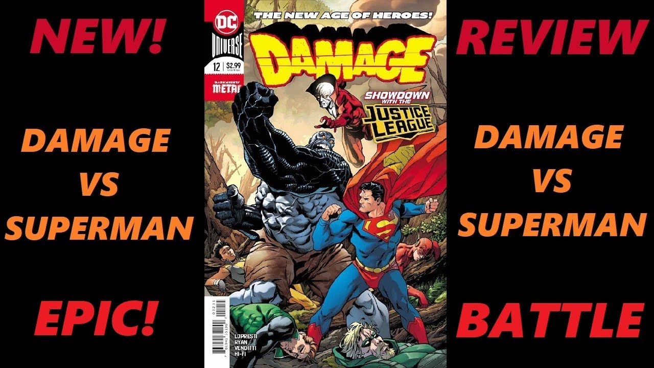 DAMAGE #12| SUPERMAN vs DAMAGE| WHO WINS? - YouTube