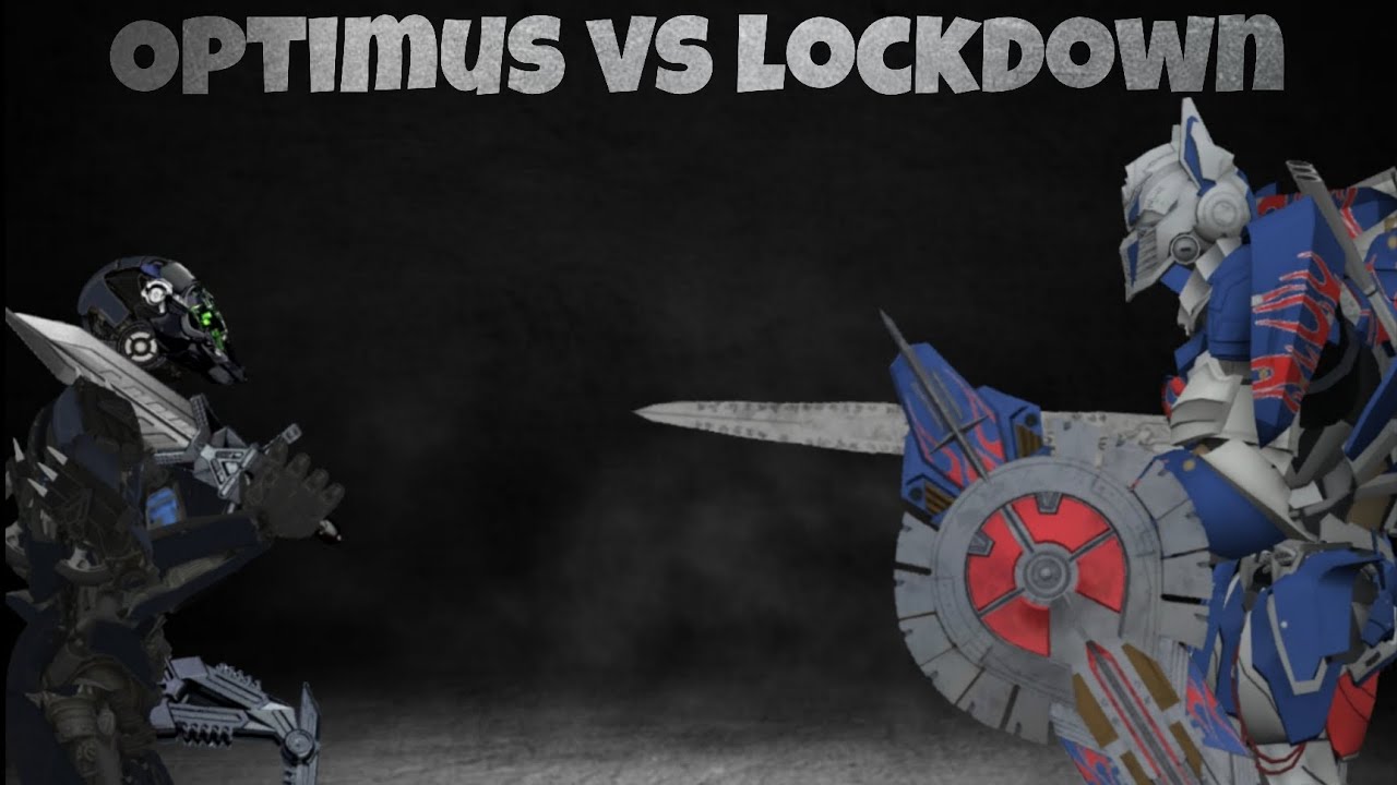 Optimus Prime vs Lockdown animation - YouTube