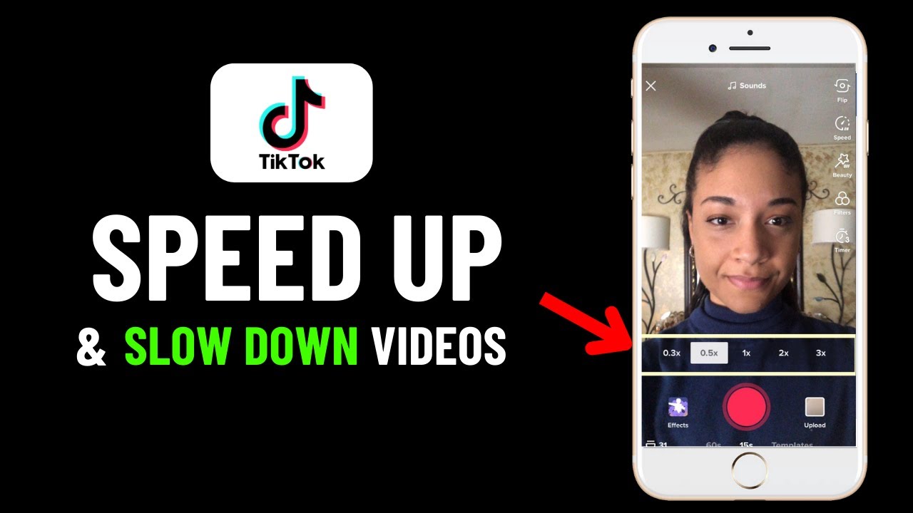 How to Speed Up and Slow Down your TikTok Videos - YouTube