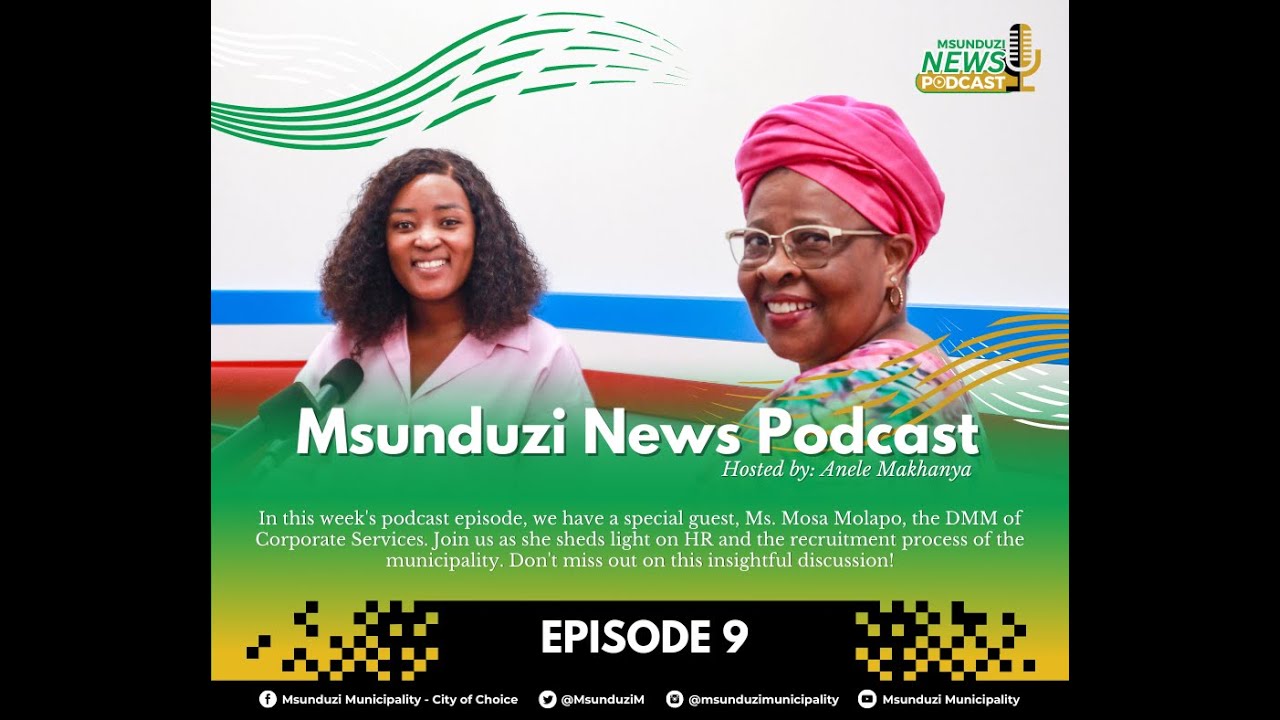 Msunduzi News Podcast - Episode 9 - Ms. Mosa Molapo (DMM Corporate Services) - YouTube