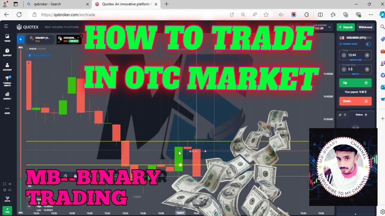 HOW TO TRADE IN OTC MARKET || ALL TRADES WIN IN OTC MARKET | with ...