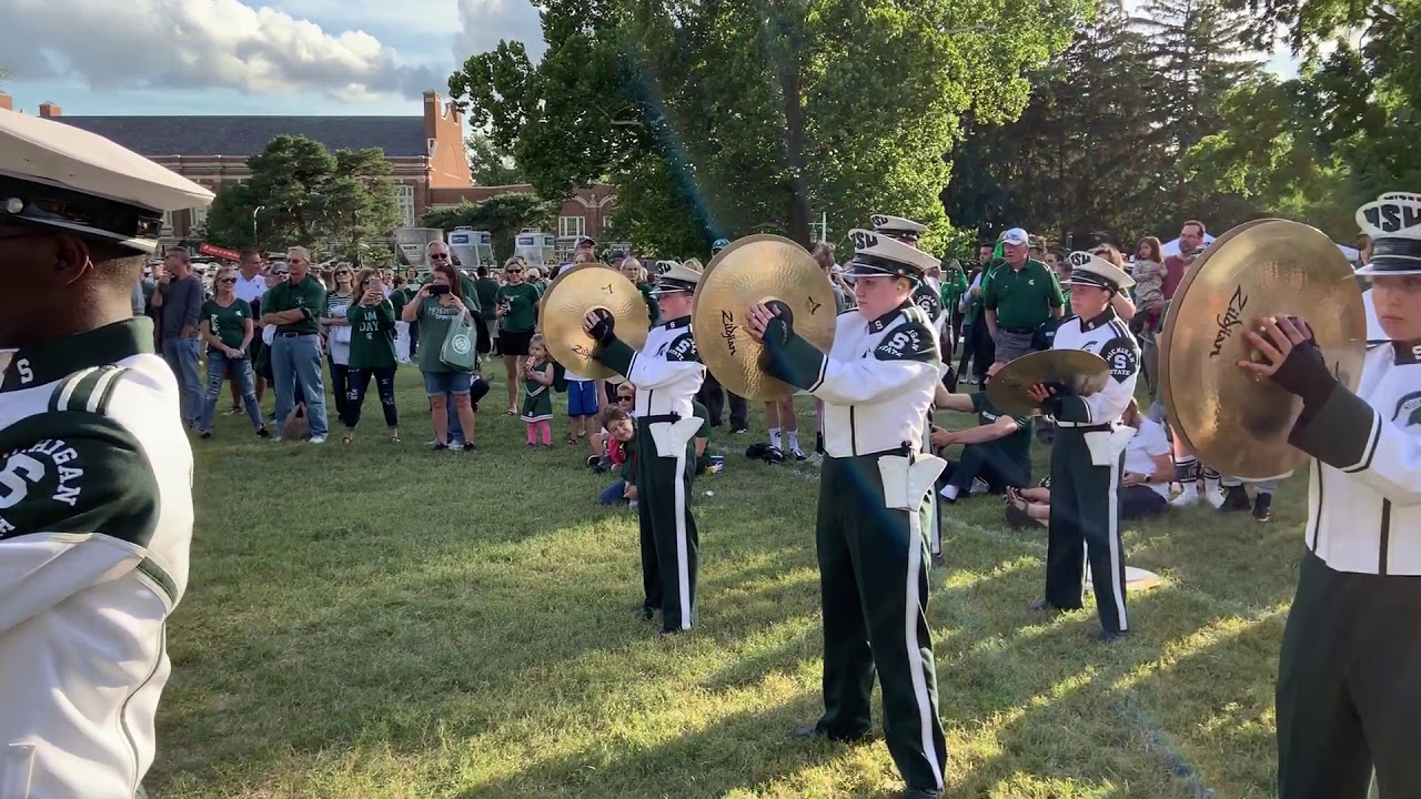 2019 MSU Drumline - X @ Adams Field - 2019-09-08 - YouTube
