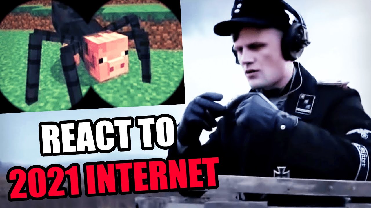 GERMAN SOLDIER REACT TO 2021 INTERNET (Cursed) - YouTube