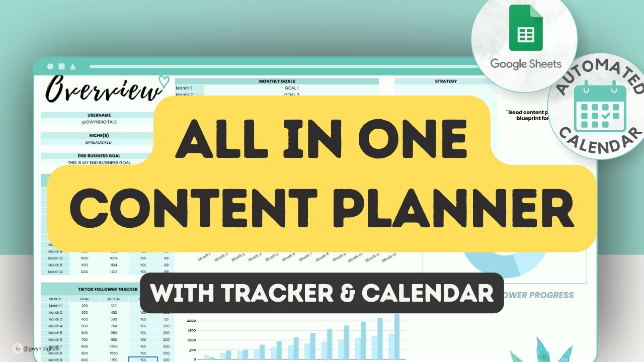 CONTENT TRACKER TUTORIAL VIDEO - YouTube